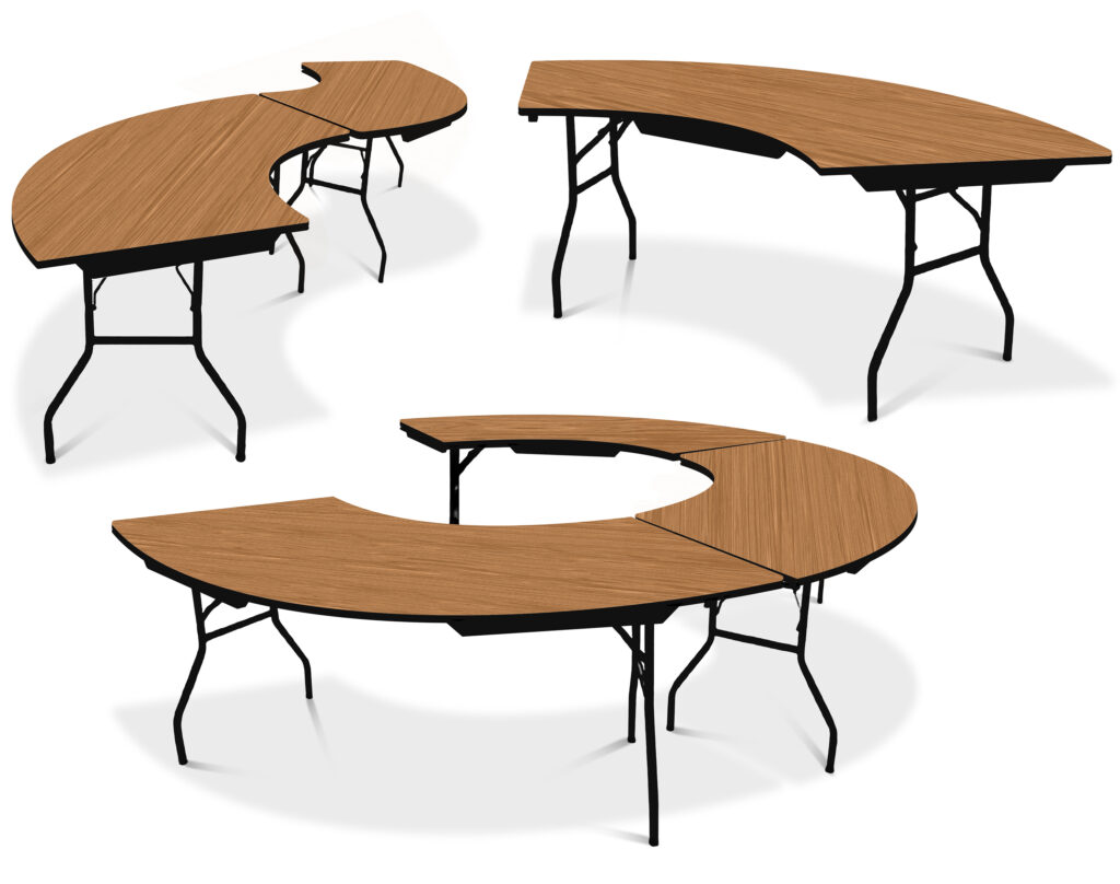 Serpentine Wood Table